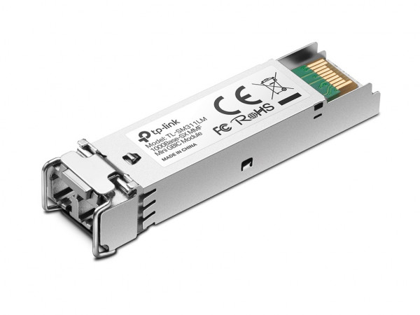 TP-LINK SFP modul Gigabit SFP module, Multi-mode, MiniGBIC, LC interface, Up to 550275m distance