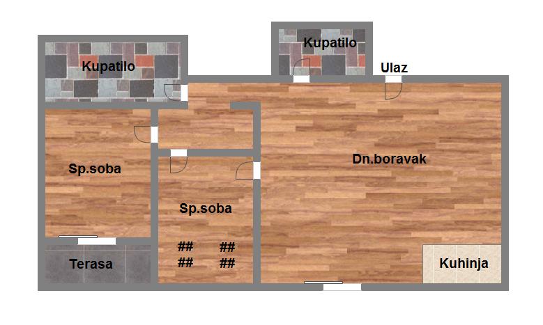 Nov odmah useljiv cena sa PDV om 062 792 583