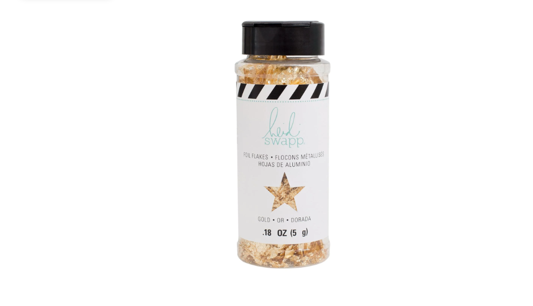 Heidi Swapp Foil flakes gold