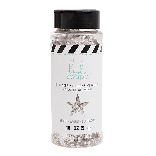 Heidi Swapp Foil flakes silver