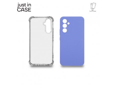 JUST IN CASE 2U1 EXTRA CASE MIX PAKET MASKI ZA TELEFON LJUBIČASTI ZA A54 5G