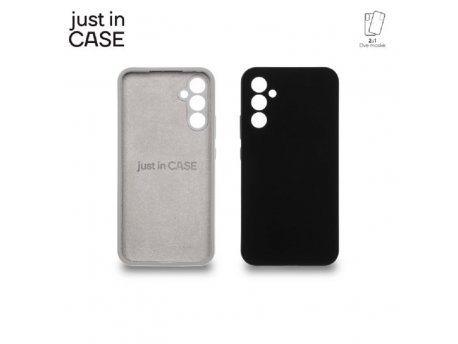 JUST IN CASE 2U1 EXTRA CASE MIX PLUS PAKET MASKI ZA TELEFON CRNI ZA A34 5G