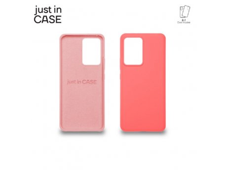 JUST IN CASE 2U1 EXTRA CASE MIX PLUS PAKET MASKI ZA TELEFON PINK ZA XIAOMI 13 LITE