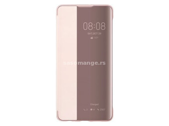 Original Preklopna Huawei futrola P30 Smart View Pink Outlet