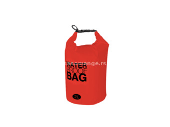 Vodootporna torba 2L crvena
