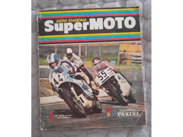 Super moto, 1975, Dečje novine, Panini, Pun album