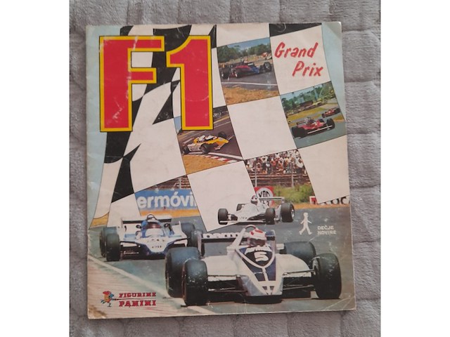 F1 Grand Prix, 1980, Panini DN, Pun album