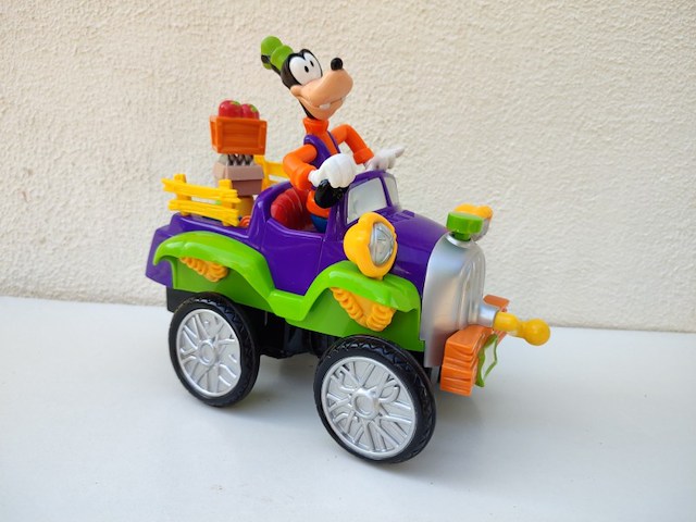 GOOFY Jalopy Bumpy Ride Car Mattel 2000