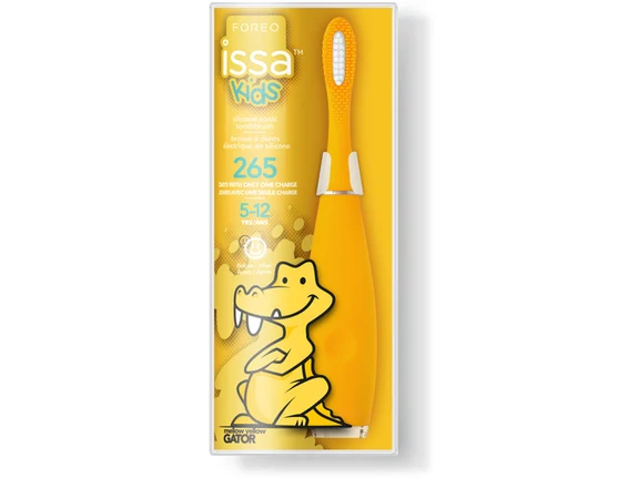 Foreo Sonična četkica Issa kids Mellow Yellow Gator