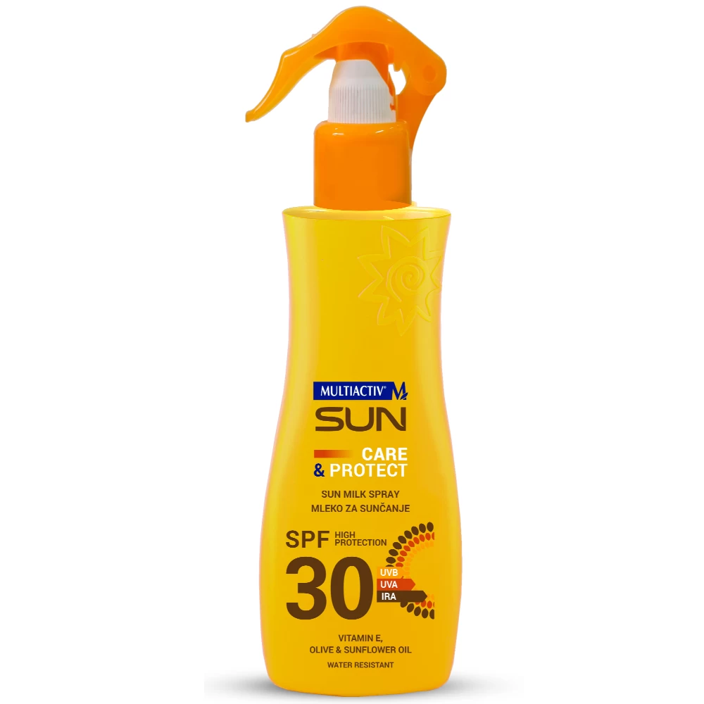 MULTIACTIV SUN CARE&PROTECT MLEKO SPF30 200ML SPRAY