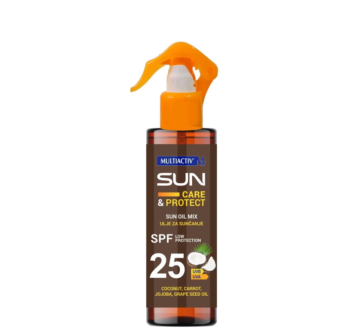 MULTIACTIV SUN CARE&PROTECT ULJE MIX SPF25 200ML