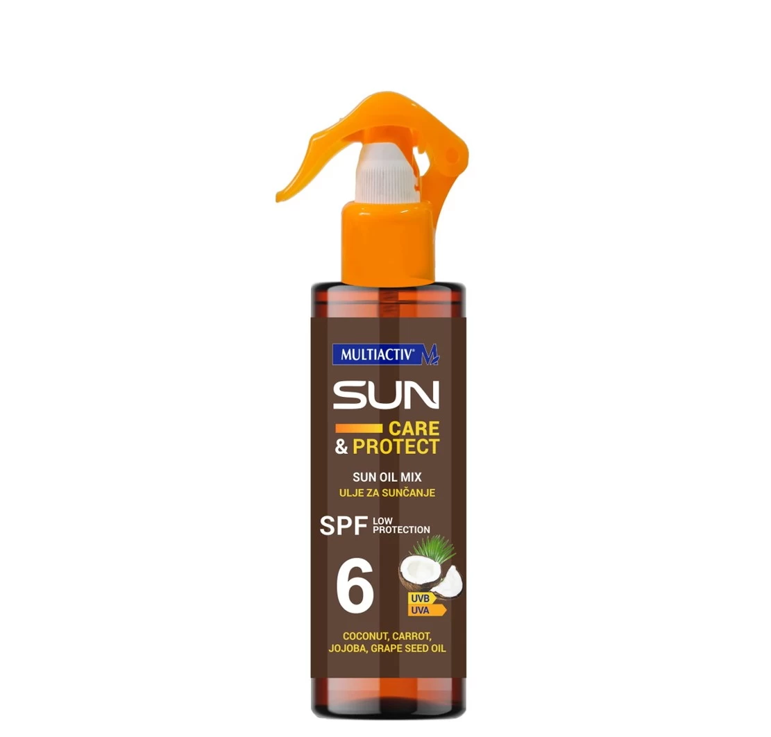 MULTIACTIV SUN CARE&PROTECT ULJE MIX SPF6 200ML