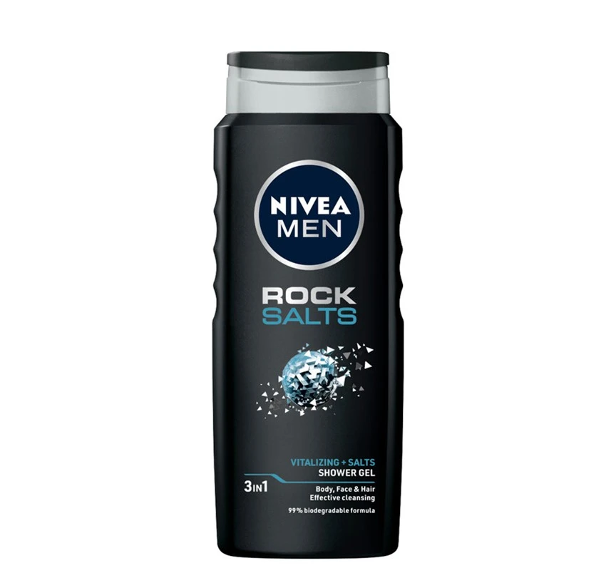 NIVEA GEL ZA TUŠIRANJE 500ML MEN ROCK SALT 84085