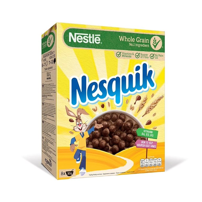 NESTLE PAHULJICE NESQUIK ŽITARICE 250G