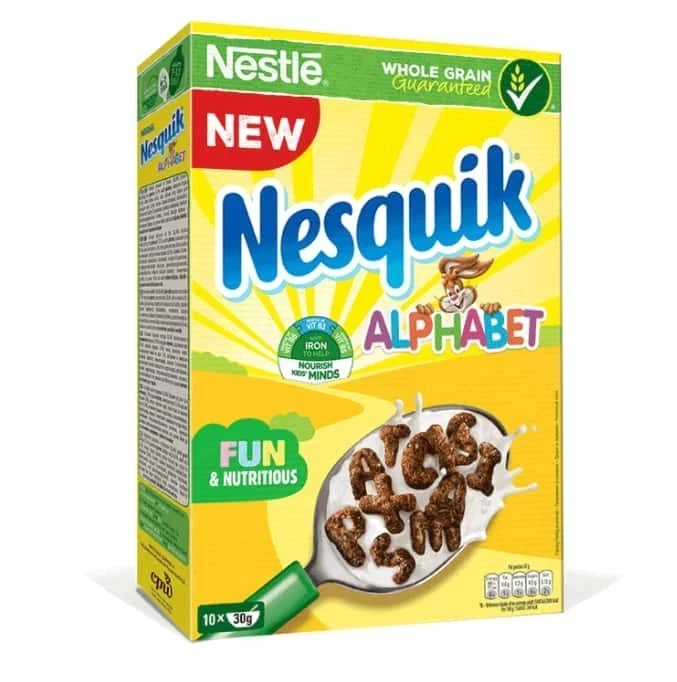 NESTLE PAHULJICE NESQUIK ALPHABET 325G