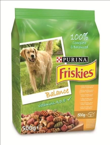 FRISKIES GRANULE ZA PSE 500G BALANCE PILETINA I POVRĆE