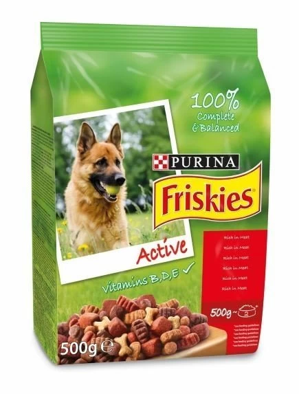 FRISKIES GRANULE ZA PSE 500G ACTIVE GOVEDINA