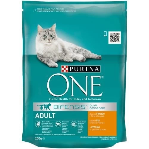 PURINA GRANULE ZA MAČKE ONE ADULT 200G PILETINA