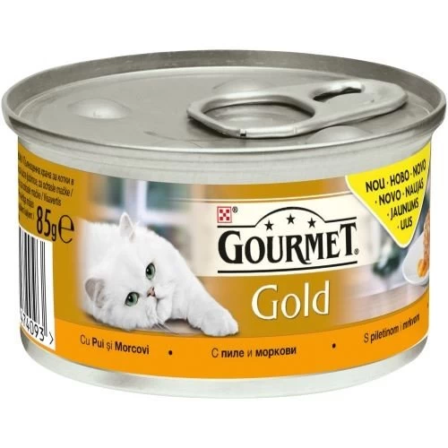 GOURMET GOLD PAŠTETA ZA MAČKE 85G PILETINA