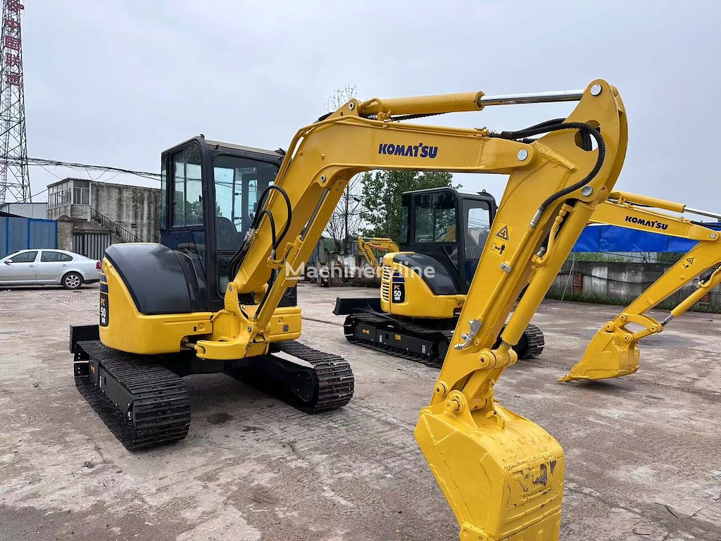 Komatsu PC50MR mini bager