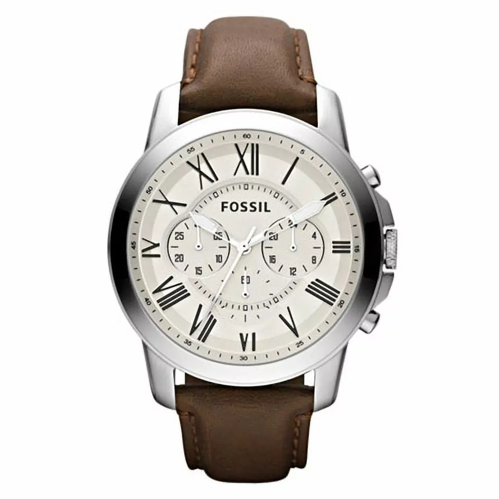 Fossil FS4735 Grant Chronograph Leather