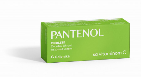 PANTENOL SA VITAMINOM C 20 ORIBLETA