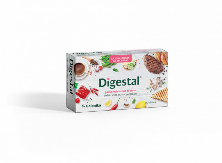 DIGESTAL 20 TABLETA