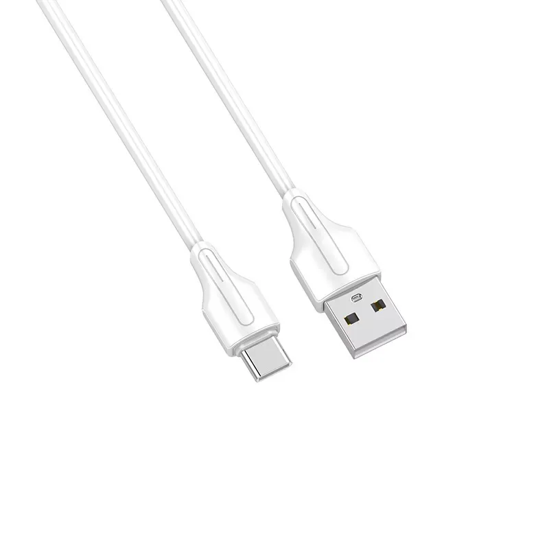 Data kabl LDNIO LS542 2.1A USB na Type C beli 2m