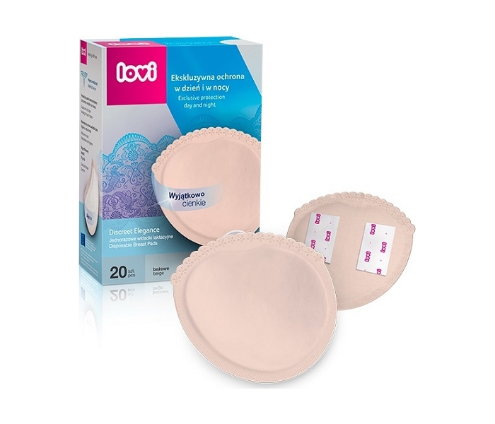LOVI TUFERI ZA GRUDI DISCREET ELEGANCE - NUDE (20kom)