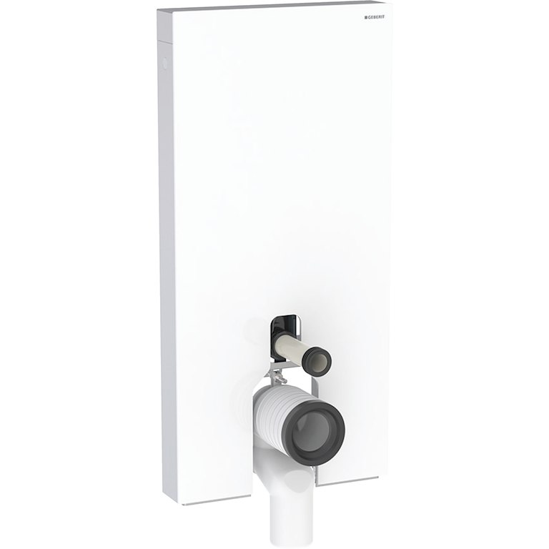 Geberit Monolith sanitarni modul za podni WC 114 cm, izgled škriljca/ crni hrom