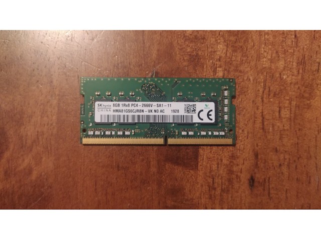 Ram memorija DDR4 Hynix 8GB , 2666Mhz