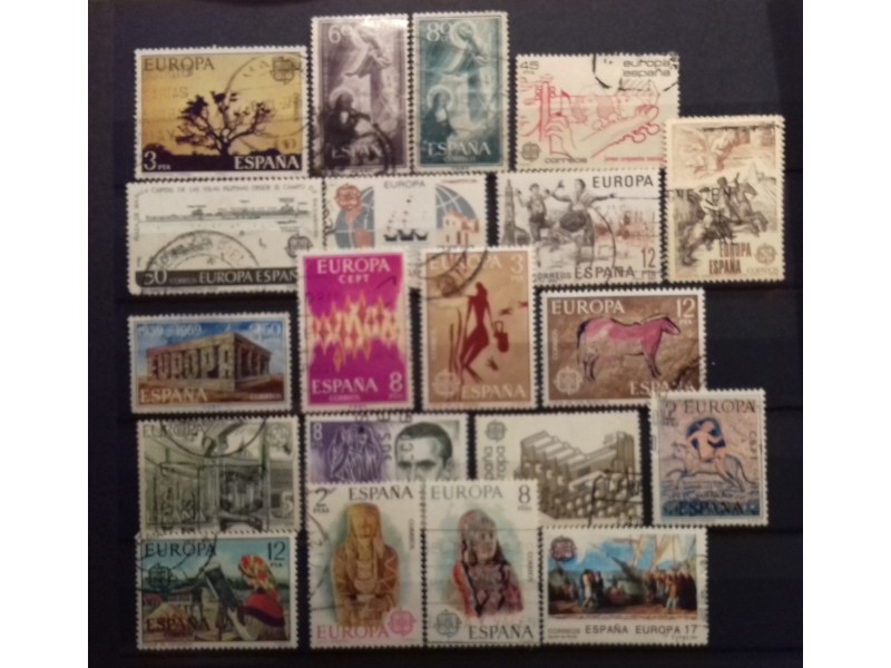 Španija - Evropa CEPT Lot 20 komada