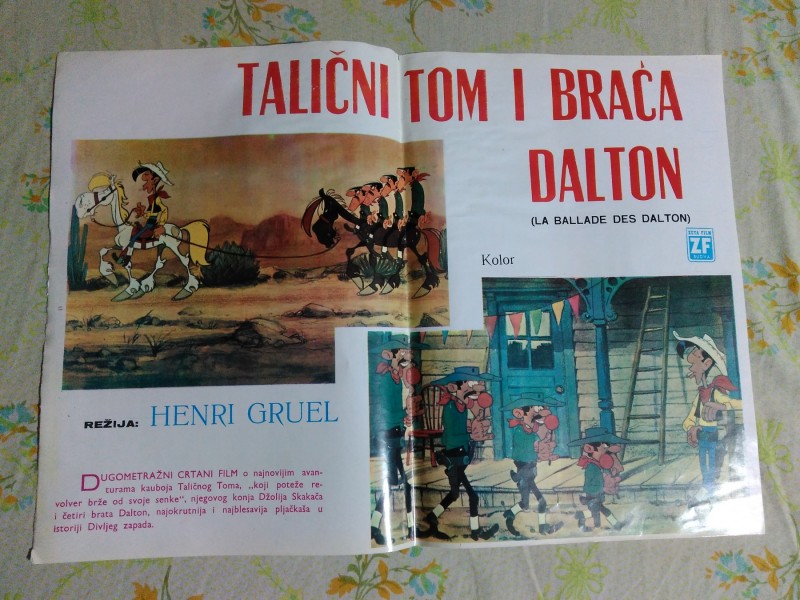 Talicni Tom, 4 filmska plakata