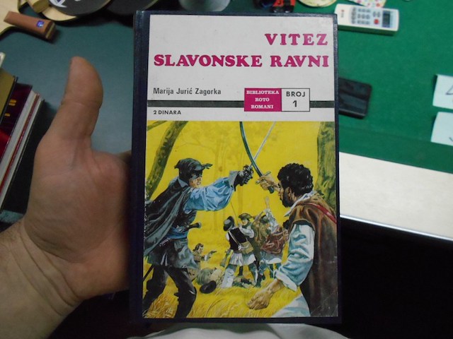 Zagorka - Vitez Slavonske ravni,ukoričeni pisani roman