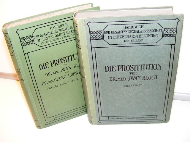 Die Prostitution 1-2 Prostitucija na nemačkom-dva toma