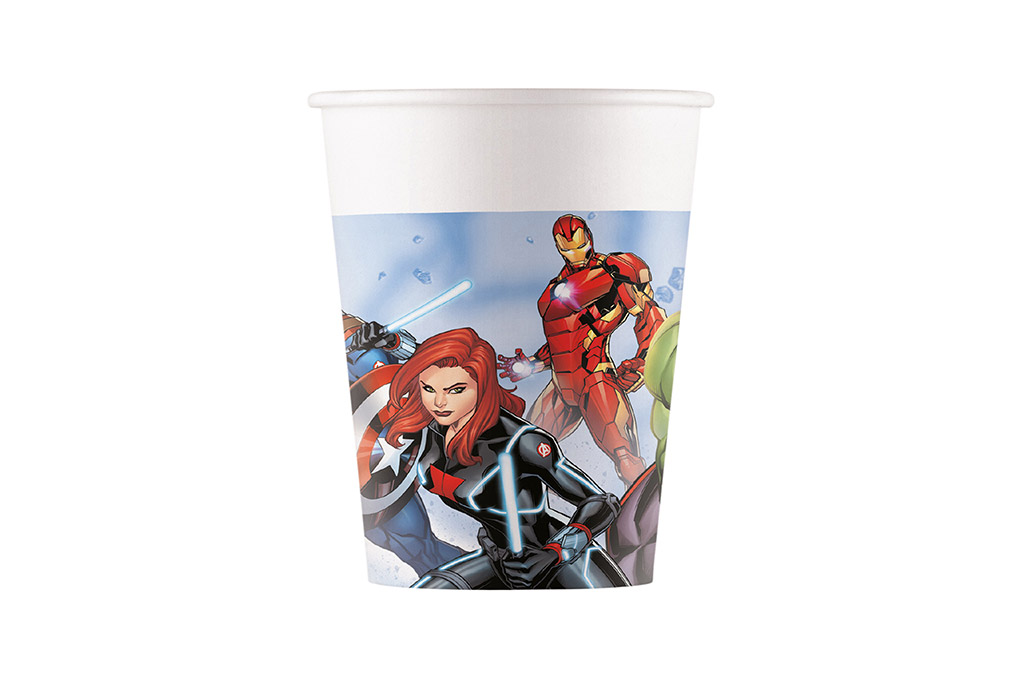Čaše Avengers 200ml – 8 kom