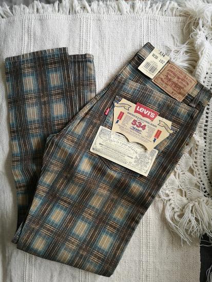 Original Levis 534 Vintage pantalone