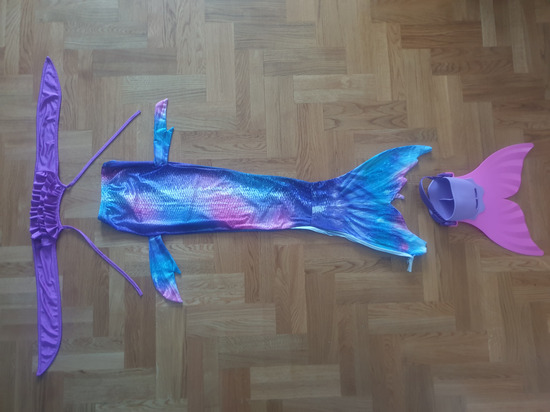 Morska sirena kupaci kostim