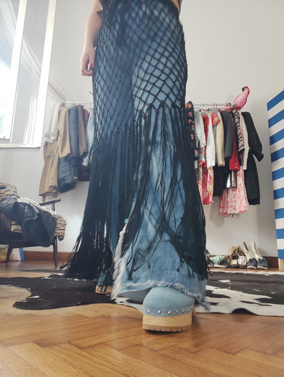 H&M suknja sa resama