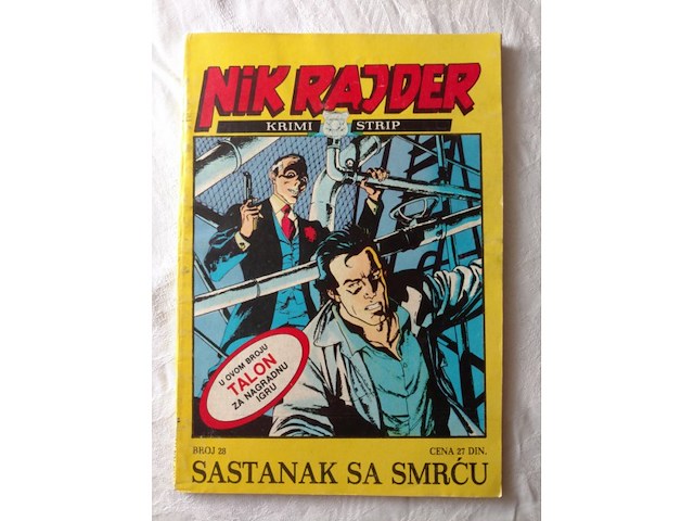 (s) Nik Rajder 28 (Dnevnik) - Sastanak sa smrću