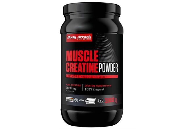 Body Attack Muscle Creatine Powder ,1000 gr