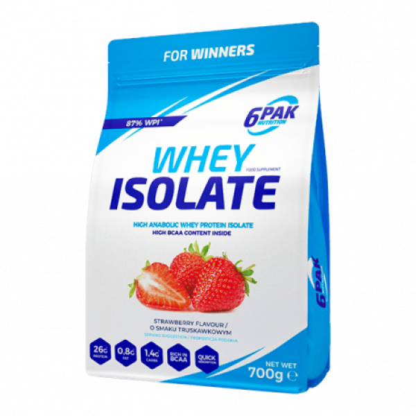 6Pak Whey Isolate 700g Jagoda