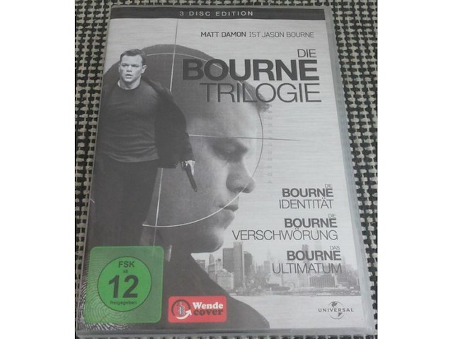 Jason Bourne - trilogija / 3 DVD