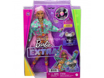 BARBIE Extra pink pletenice GXF09