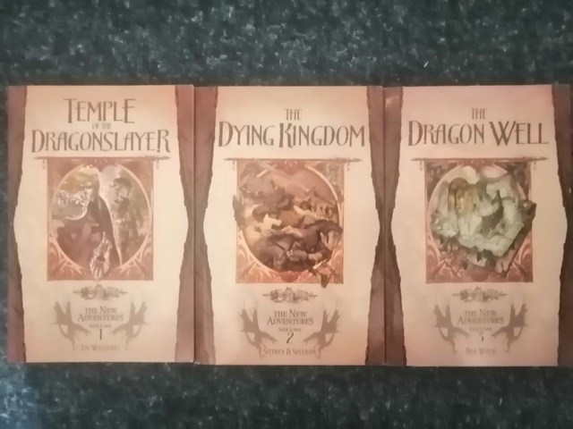 Dragonlance: The New Adventures, komplet tri knjige