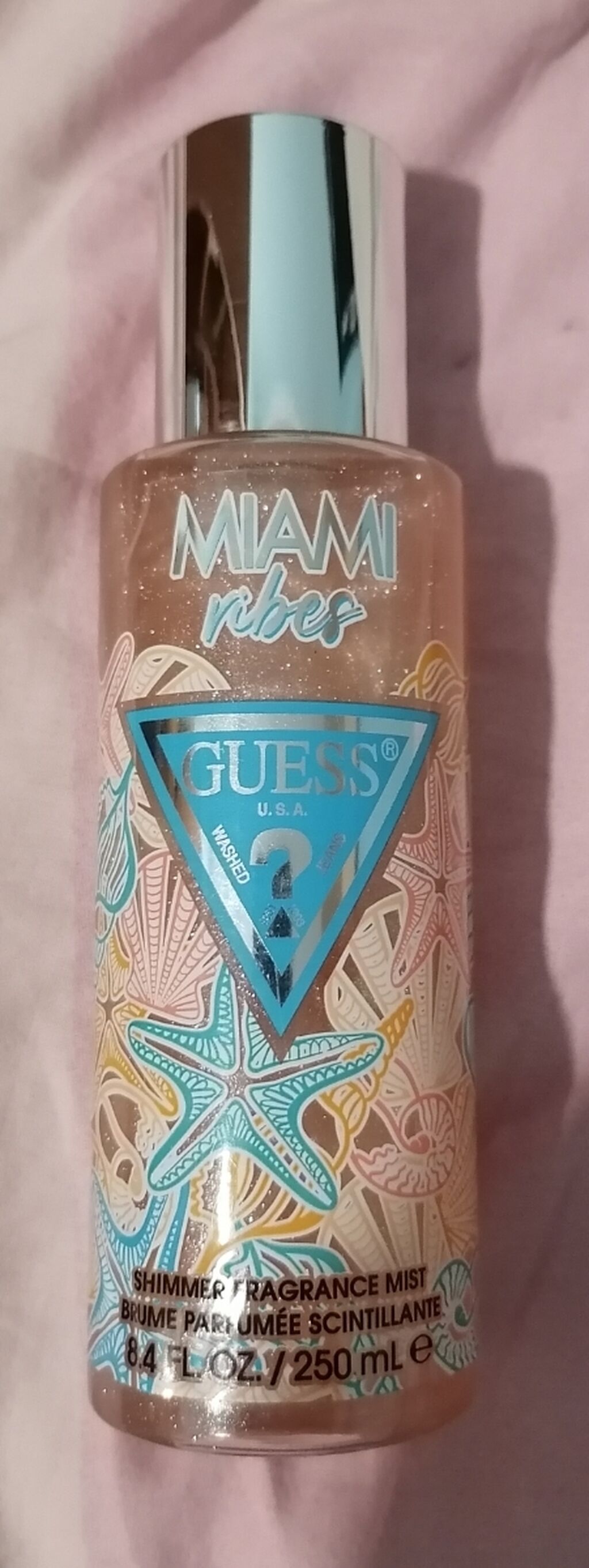 Guess Miami Vibes body spray sa sljokicama Jako malo koriscen prošlog