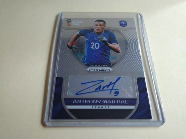 Panini Prizm Russia 2018 Autograph - Anthony Martial