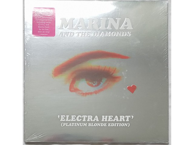 Marina and the Diamonds - 2LP Electric heart (Novo!!!)