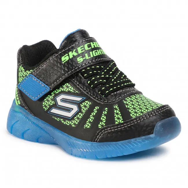 SKECHERS Patike za dečake Illumi-brights TUFF–401520N-BBLM crne