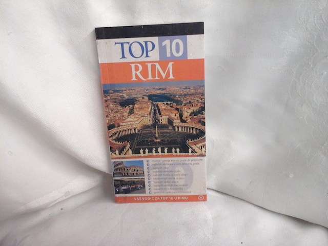 Rim TOP 10 travel guide turistički vodič